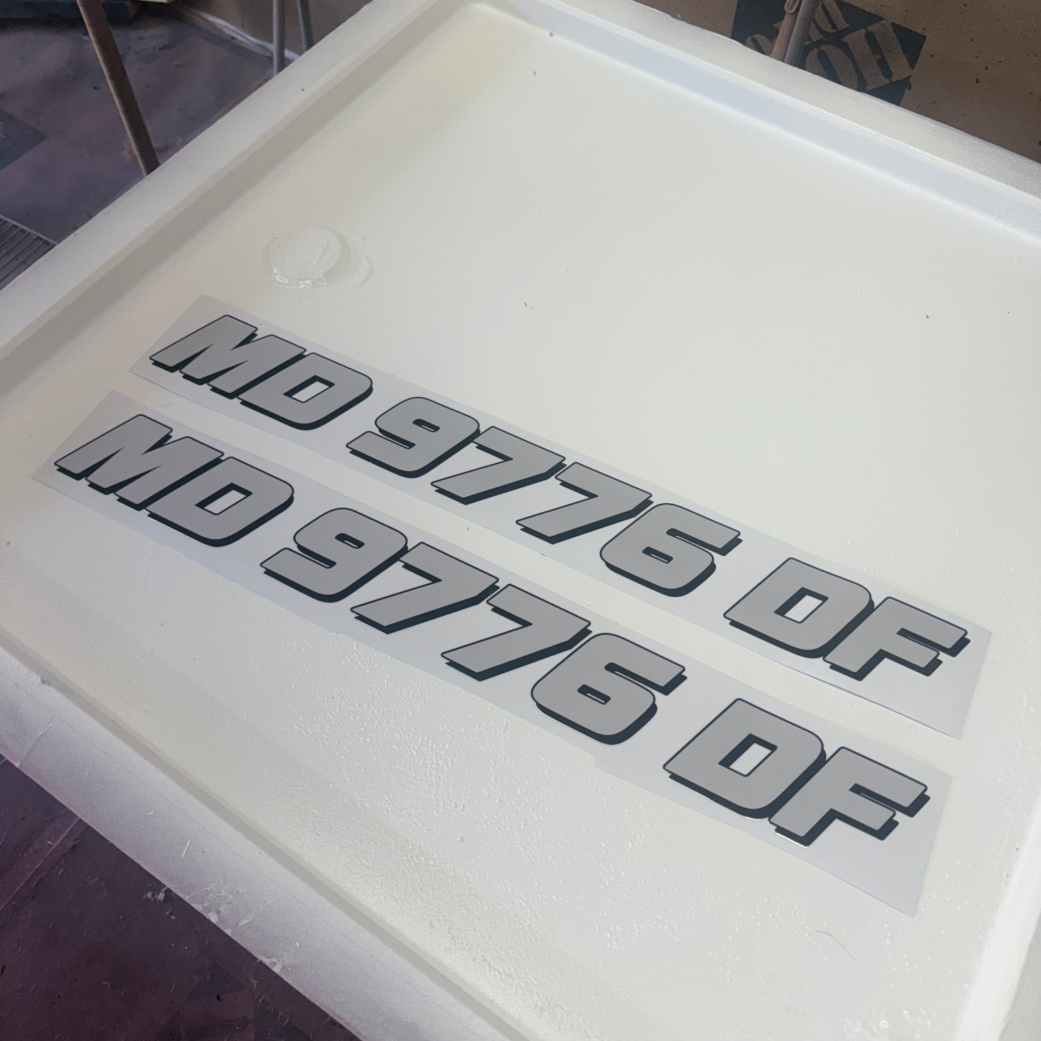 Hewes Boats Skiff Flats CUSTOM Registration Number Decals ANY COLOR ...